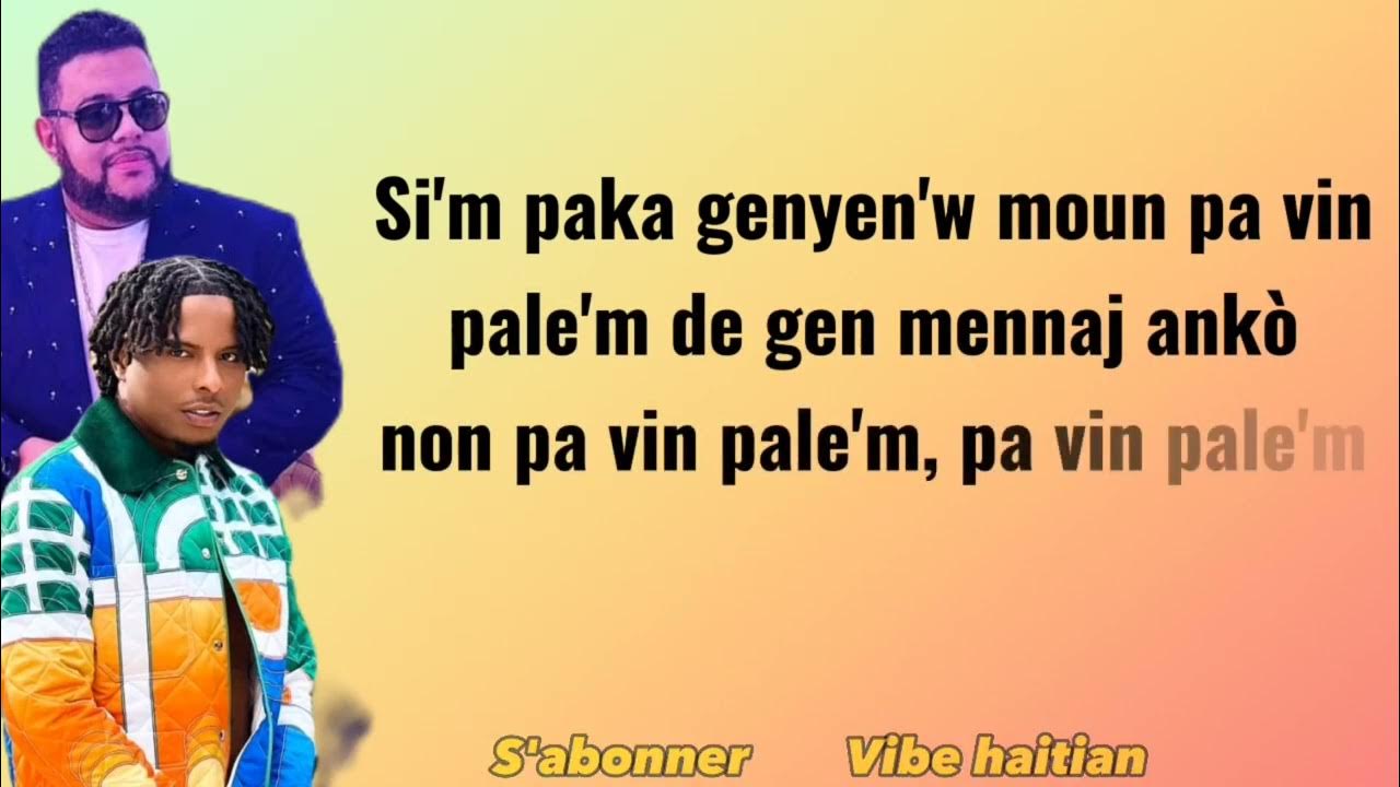 Vayb _ ou pa vle _ feat _ Baky popilè (Lyrics vidéo) - YouTube
