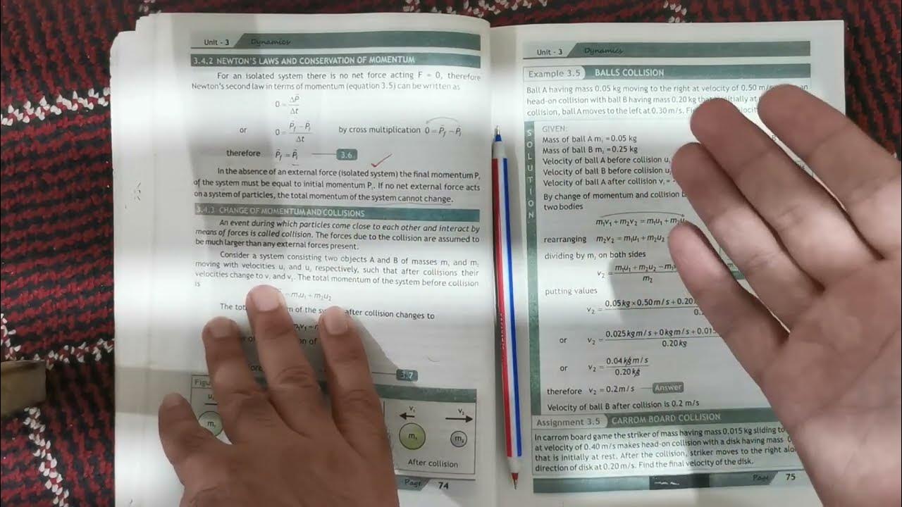 Change of Momentum and Collisions _ Physics Grade 9 Unit 3 Dynamics ...
