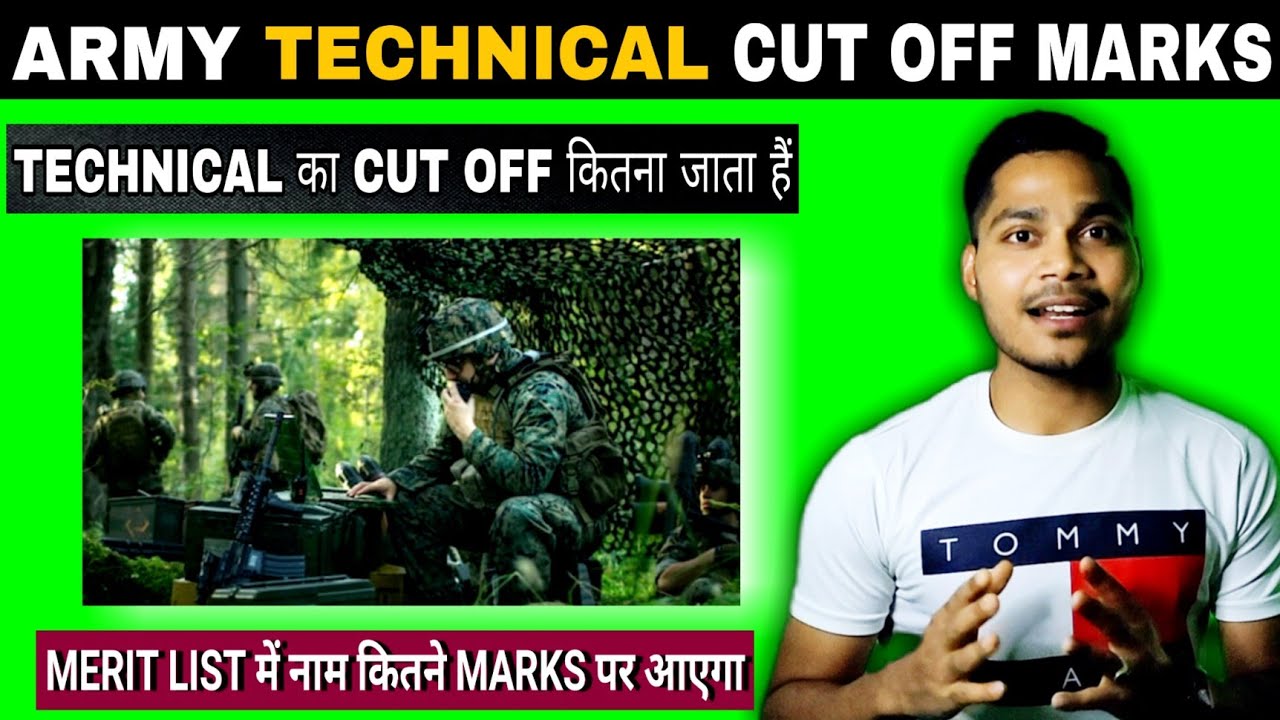 Indian Army Soldier Technical Cut Off Marks 2021 l Army Technical Merit ...
