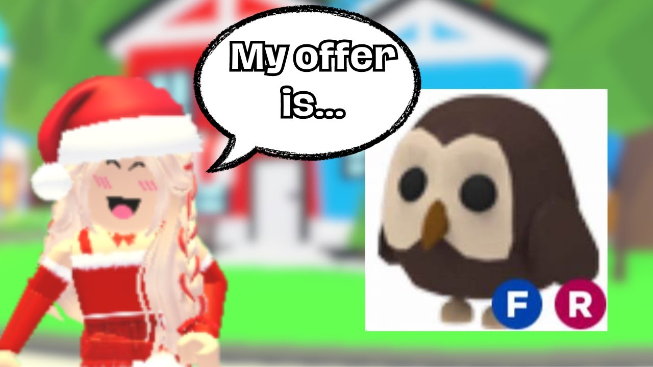 My Offer For A Normal Fly Ride Owl! (Roblox Adopt Me) - YouTube
