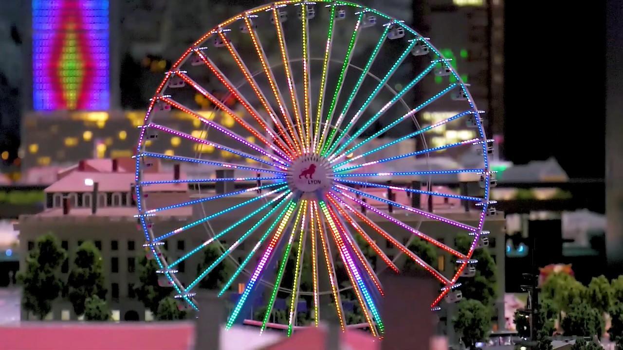 La ville de Lyon et sa Fête des Lumières en miniature à Mini World Lyon ...