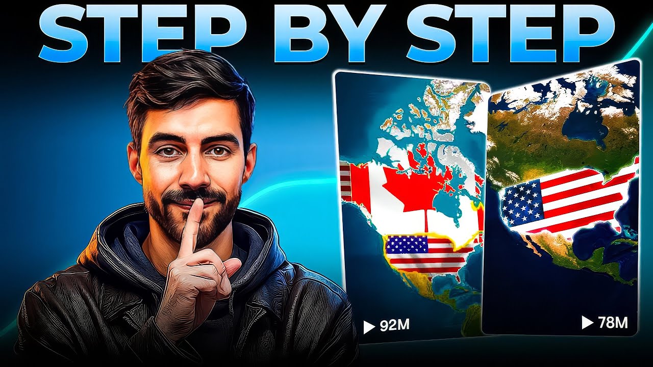 How To Create Viral Map Animation Videos using AI (100% Free) - YouTube