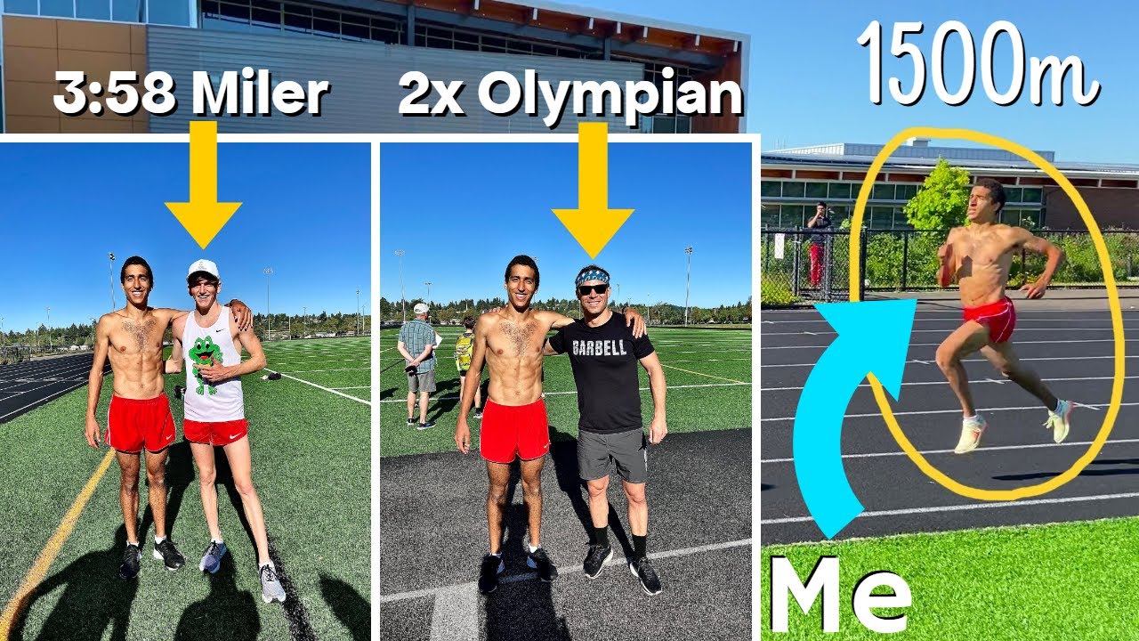 I Raced Against a High School Athlete with a 3:58 MILE PR! (Nick ...