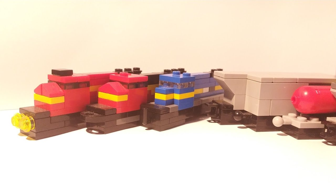 lego mini unstoppable train Tutorial - YouTube