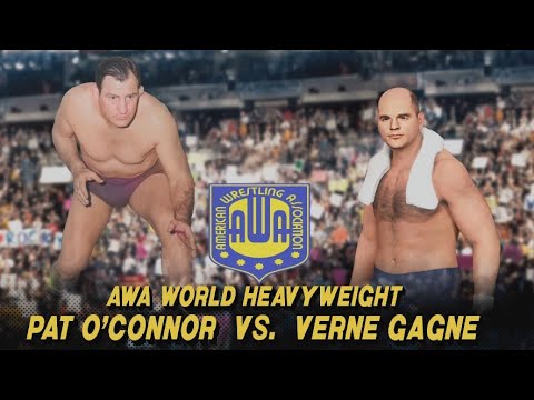 1967 March 11 - AWA - Pat O'Connor vs. Verne Gagne - AWA World Heavyweight Title match - WWE ...