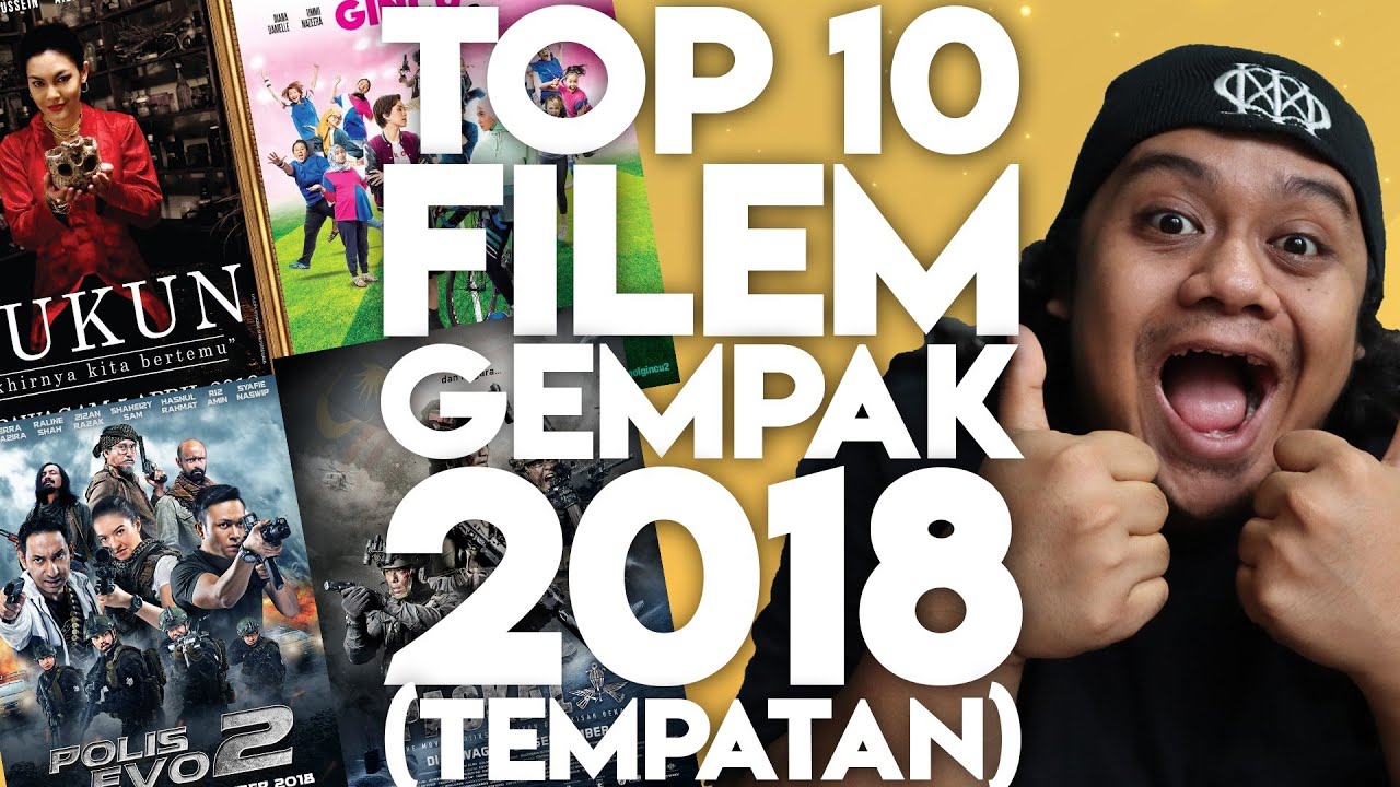 #ZHAFVLOG - DAY 362/365 - TOP 10 FILEM GEMPAK 2018 (Tempatan ...