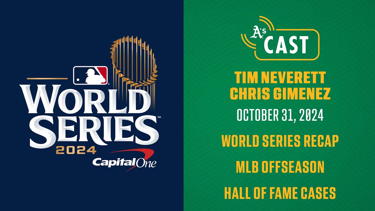 A's Cast Live World Series Recap | Tim Neverett & Chris Gimenez join ...