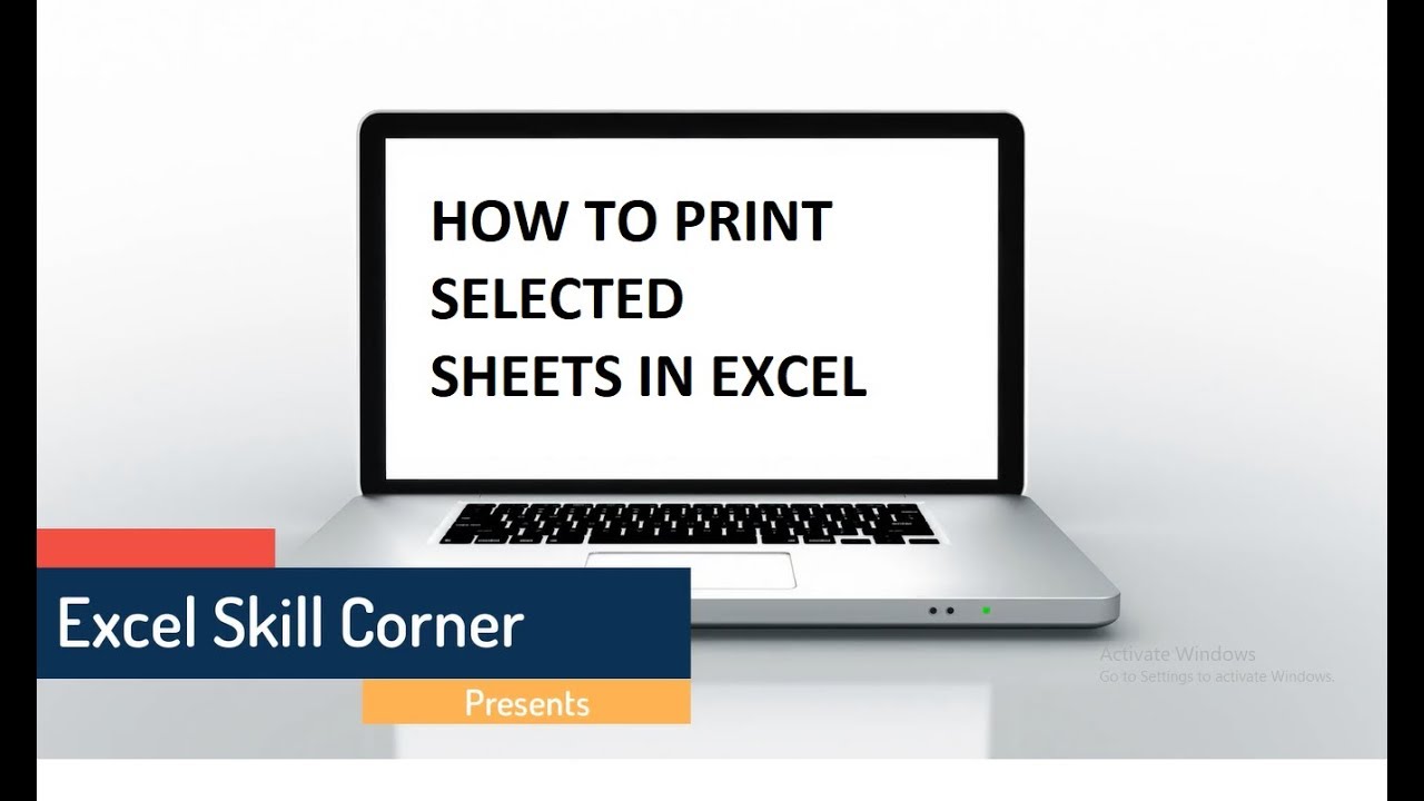 How To Print Selected Sheets Only In Excel YouTube How To Print Selected Sheets Only In Excel YouTube