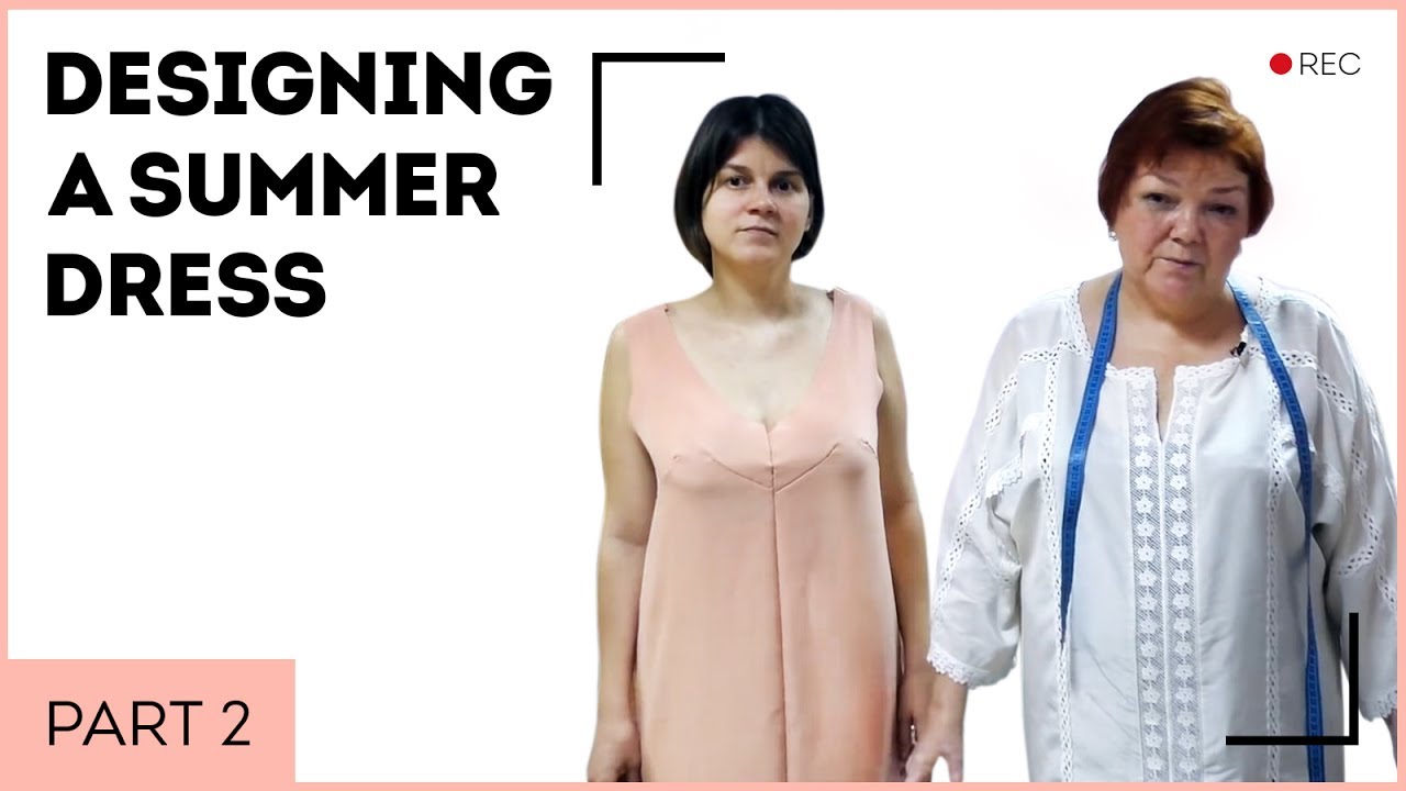 DIY: Designing a summer dress, part 2. How to turn the pattern into a ...