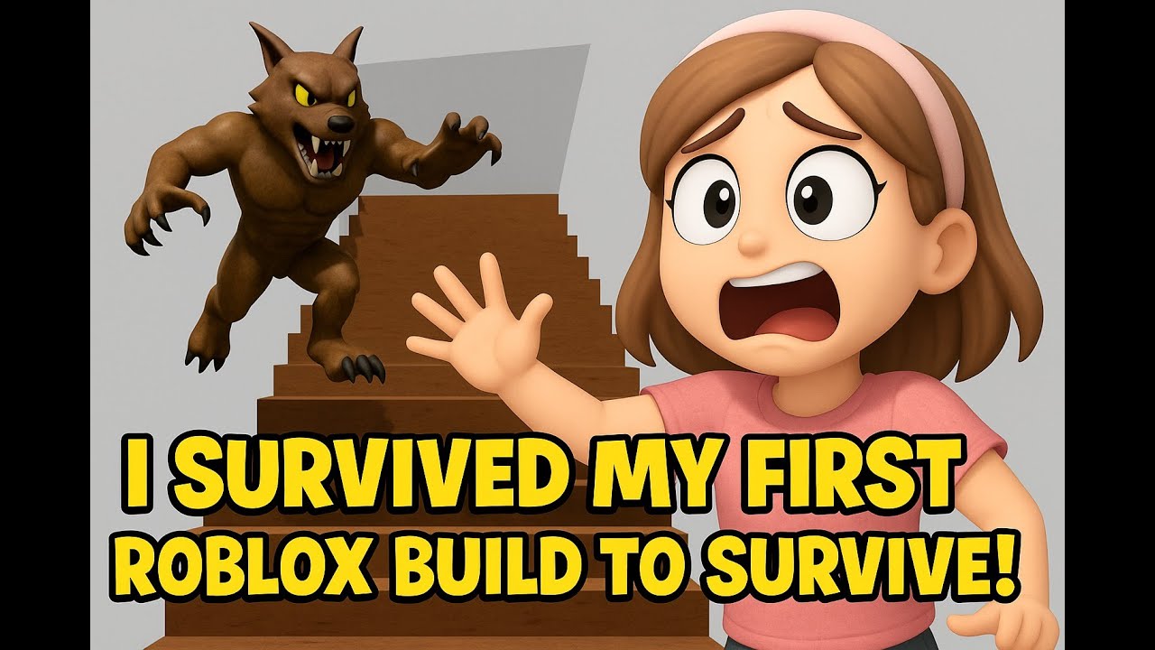 SURVIVED My First Roblox Build to Survive! (Epic Noob Attempt!) - YouTube