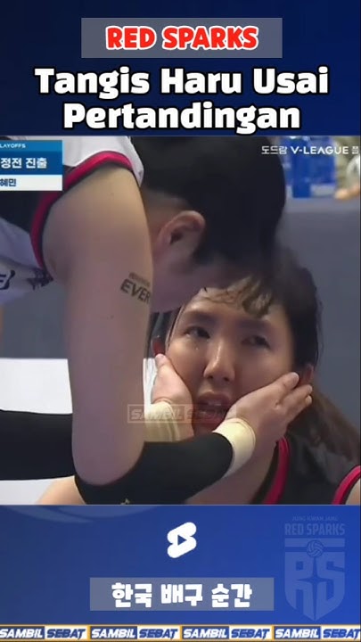 WOW‼️Tangis Haru Usai Berhasil Melaju Ke Final⁉️#redsparks #ligavolikorea #megawatihangestri # ...