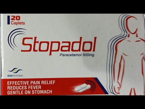 مسكن للالام والصداع وخافض للحرارة والسعر رخيص Stopadol - YouTube