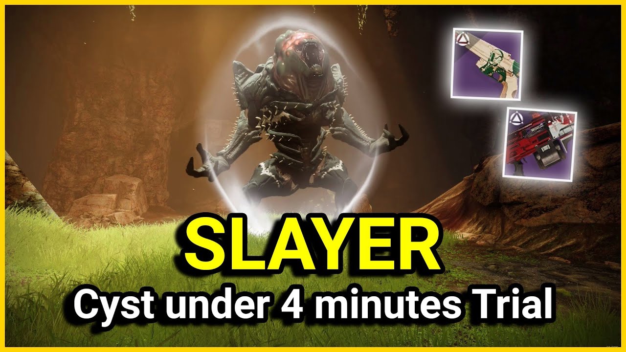 Cyst Slayer Solo in under 4 minutes Time Trial Destiny 2 - YouTube