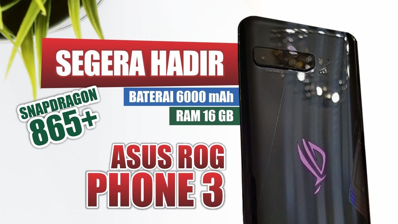 MASUK PASAR GLOBAL | ASUS ROG Phone 3 | Spesifikasi Lengkap dan Harga ...