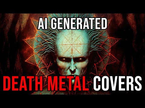I asked an AI to generate DEATH METAL COVERS | Midjourney V4 AI - YouTube