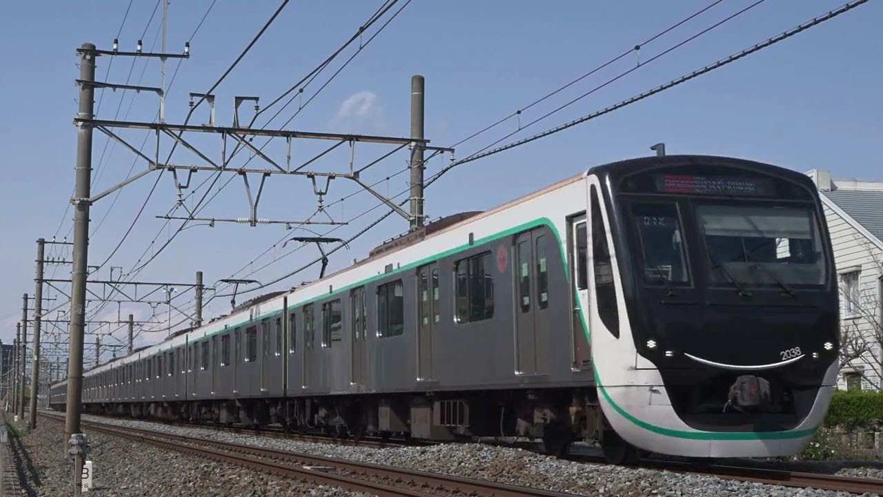 東急2020系2138F 急行中央林間行 一ノ割～春日部通過【4K HDR】 - YouTube