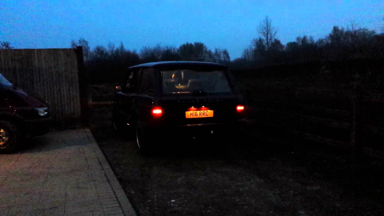 Range Rover Classic Janspeed Exhaust. - YouTube