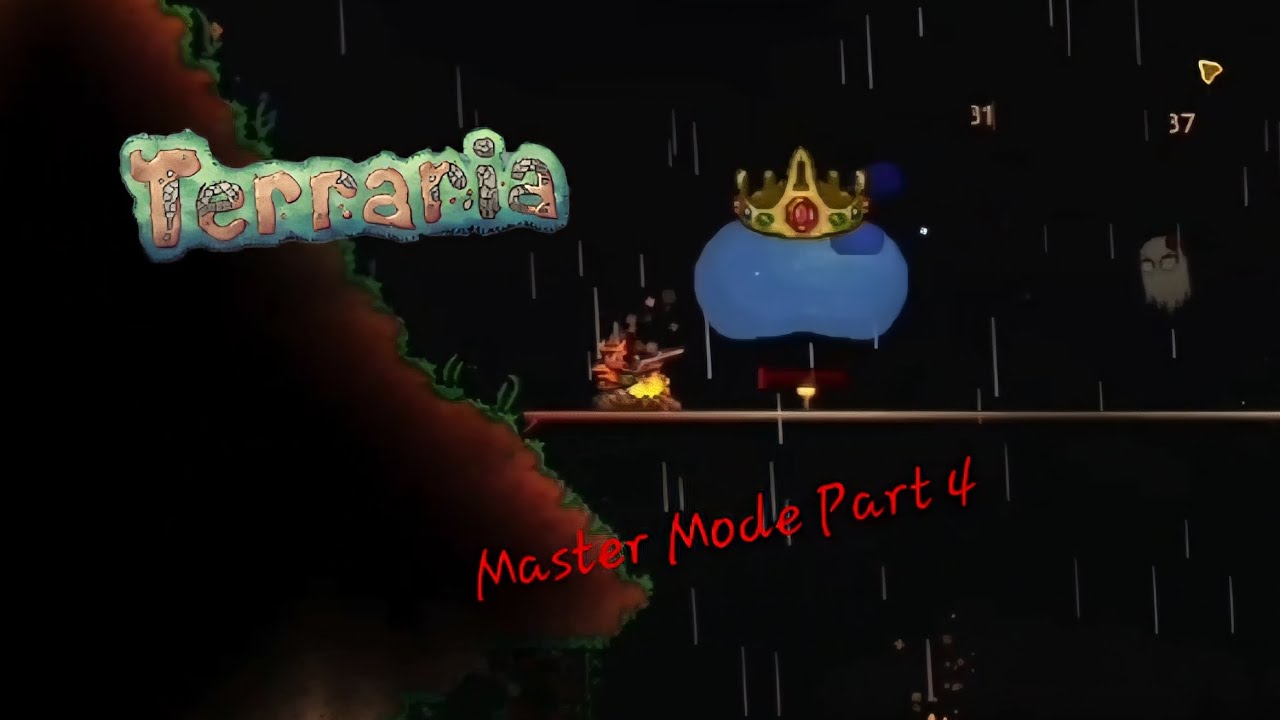 KING SLIME AND GOBLIN ARMY! Terraria Master Mode Part 4 - YouTube