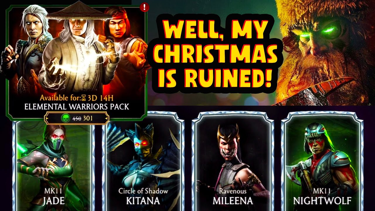 MK Mobile. FATAL Dark Queen's Tower is Here... I Opened Elemental Warriors Pack. BAD IDEA! - YouTube