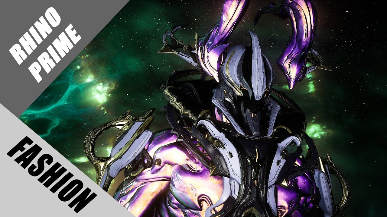 Warframe | Fashion Frame | Rhino Prime : Celestial Titan - YouTube