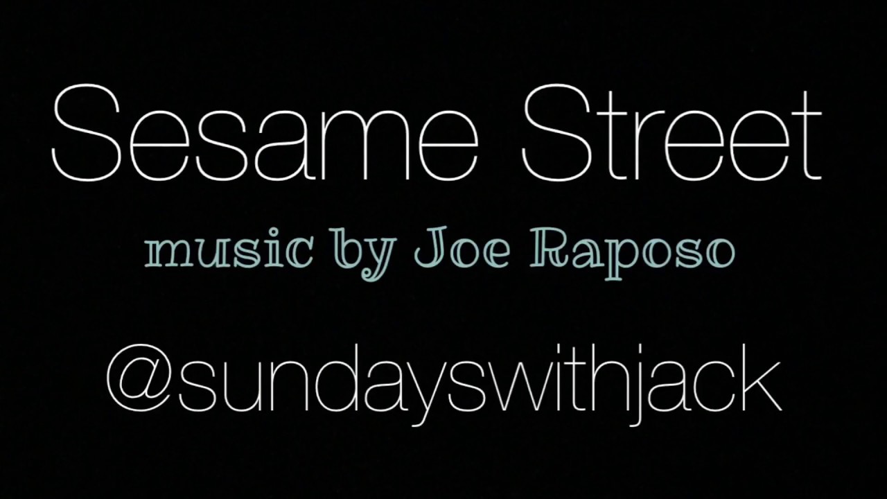 Sesame Street Theme Song - YouTube