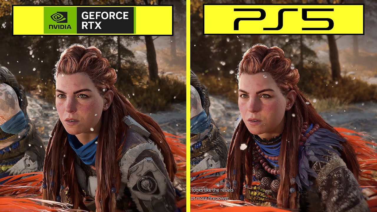 Horizon Forbidden West PC vs PS5 Early Graphics Comparison - YouTube