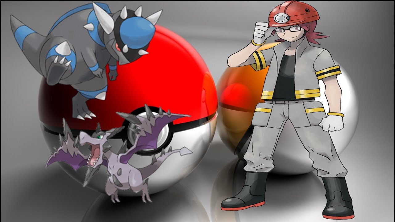 Guía de Pokémon Reloaded (cap 77) Líder de gimnasio Roco y Cueva Paleo ...