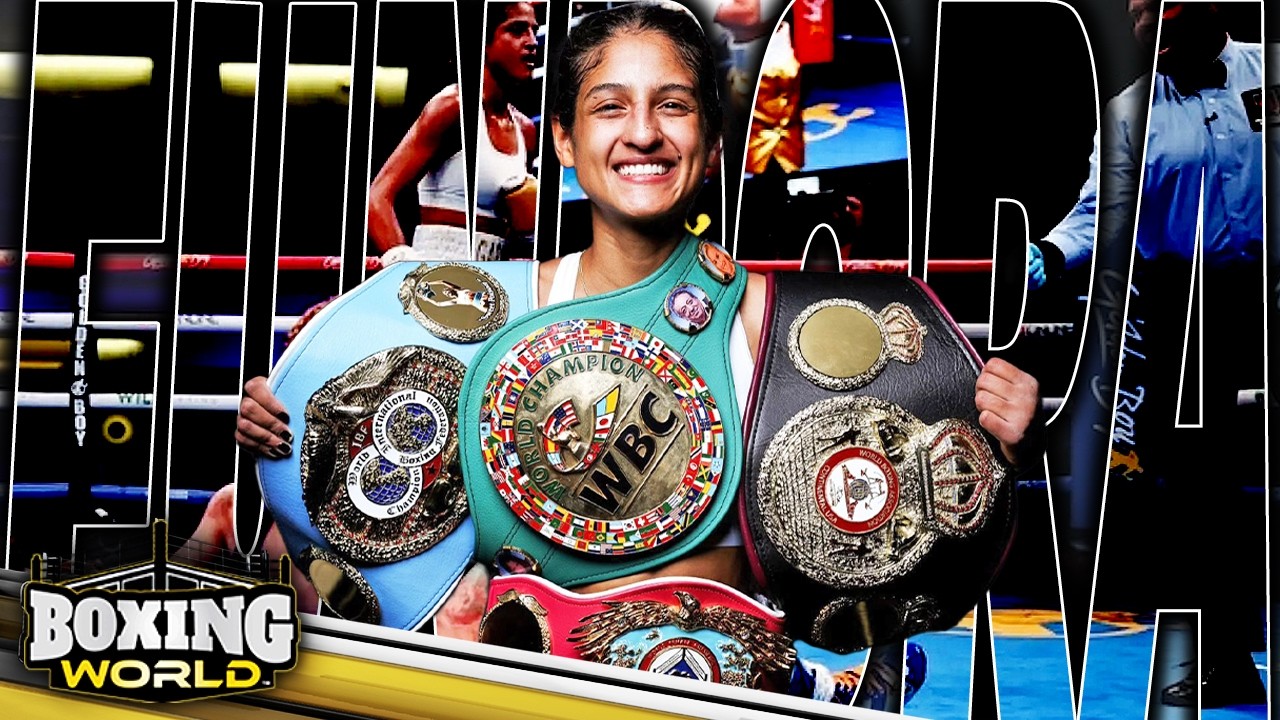 The YOUNGEST Undisputed Champion Gabriela Fundora! | Feature & Boxing ...