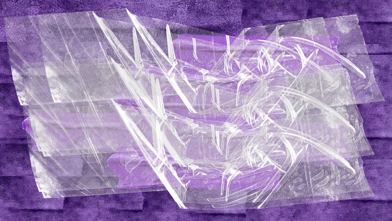 weird purple distortion |audio created in san antonio| |22 jan 2025 ...