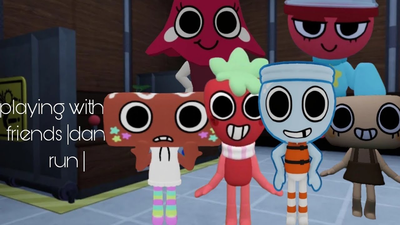 Playing with friends in dandys world! | dandy run | - YouTube