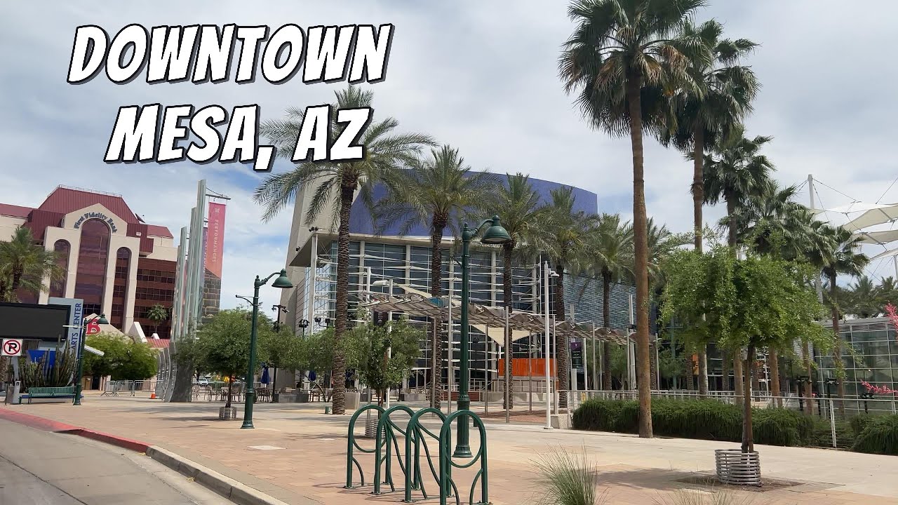 MESA, AZ | 4K Downtown Main St. Tour 2024 - YouTube