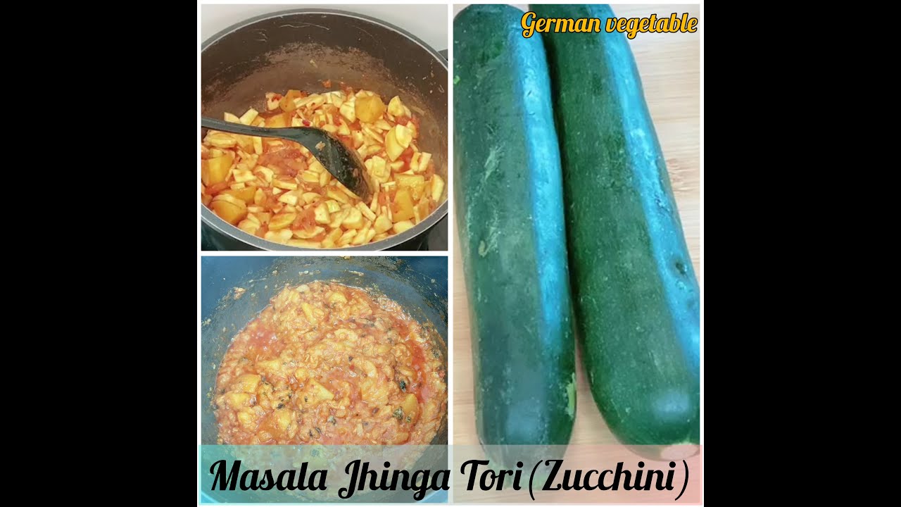 Masala Tori ya Jhinga Tori ki sabzi ( Zucchini) Recipe in Urdu Hindi ...