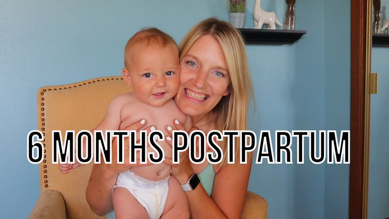 6 MONTHS POSTPARTUM | postpartum belly || postpartum update 5 kids ...