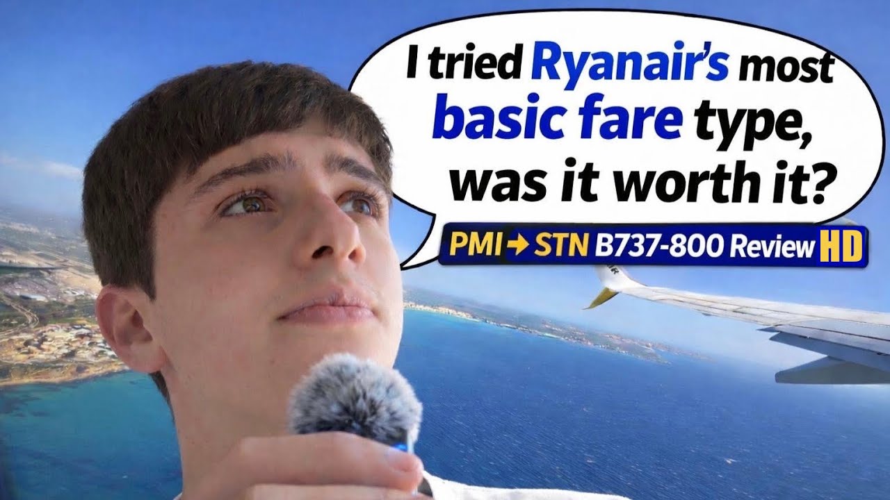 I tried Ryanair’s most basic fare type, was it worth it? - PMI to STN ...
