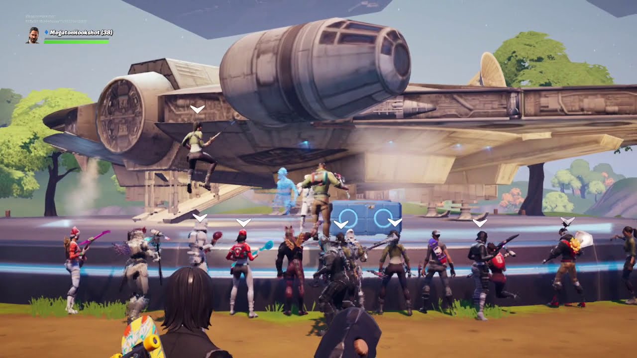 FORTNITE STARWARS RISKY REELS FULL LIVE EVENT (EXCLUSIVE CLIP) - YouTube