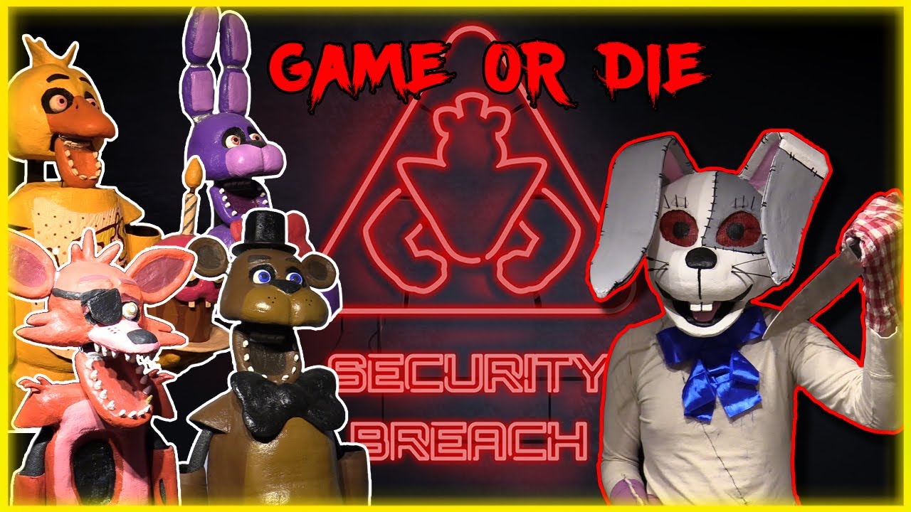 GAME OR DIE: FNAF Puppets Play Security Breach with Vanny! - YouTube