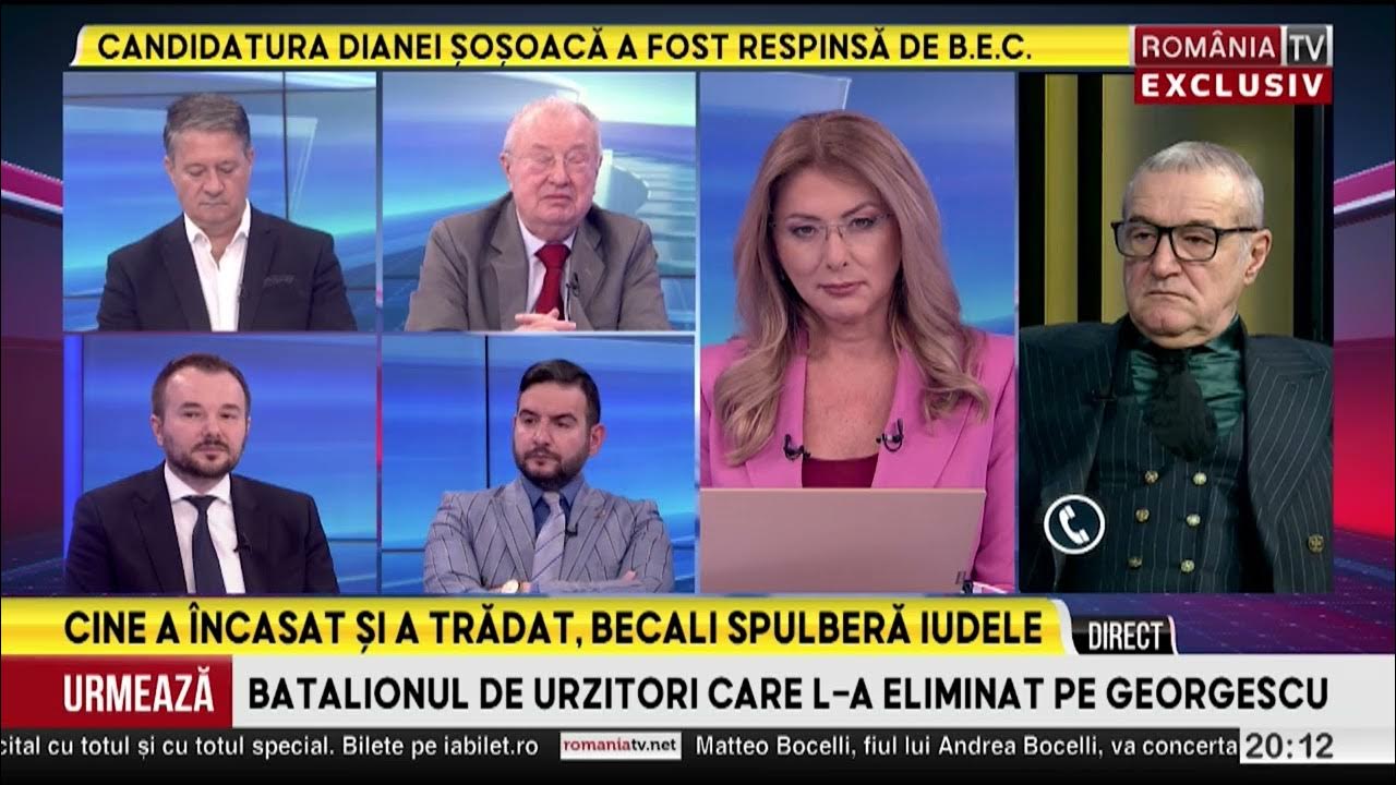 Gigi Becali o atacă dur pe Anamaria Gavrilă, după ce lidera POT și-a depus candidatura - YouTube
