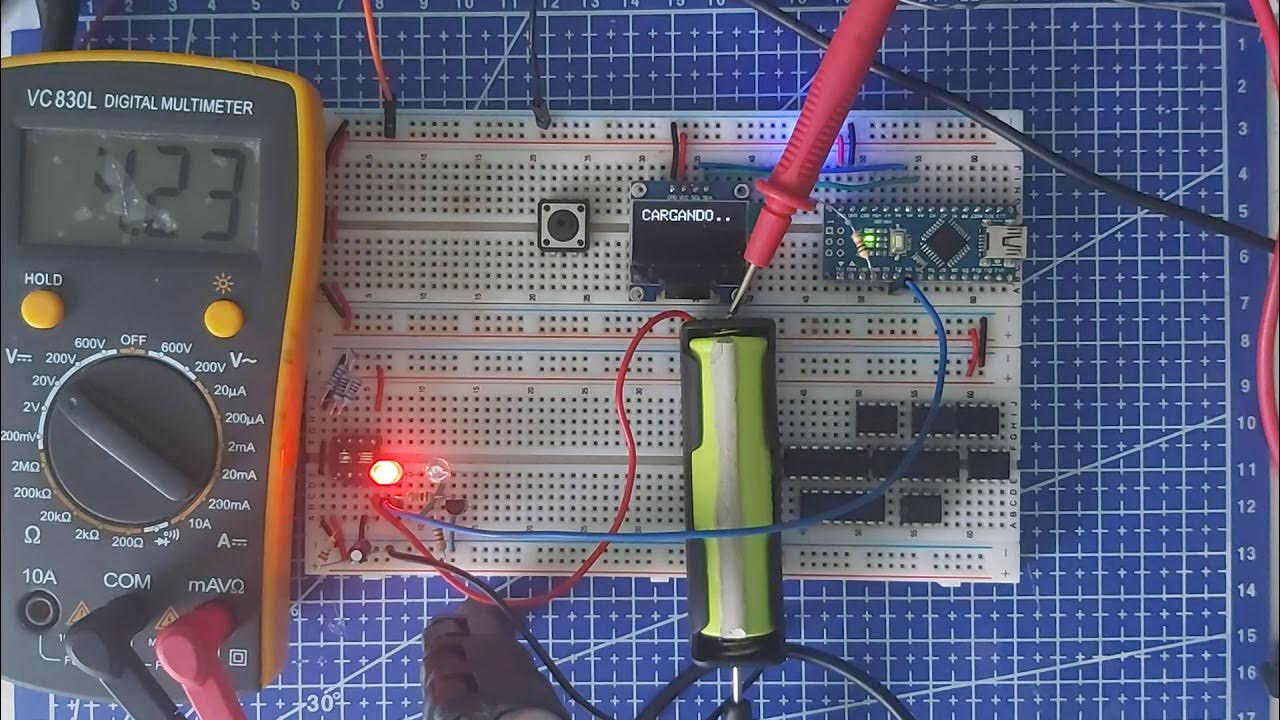 Carga batería reciclada 18650 con TP4054 - YouTube