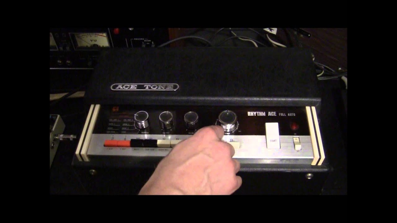 1967 ACE TONE RHYTHM ACE FR 3 ANALOG DRUM MACHINE by Distance Research ...