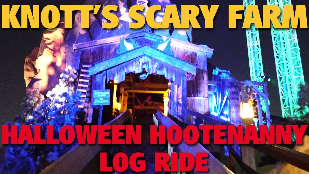 Timber Mountain Log Ride Halloween Hootenanny | Knott's Scary Farm ...