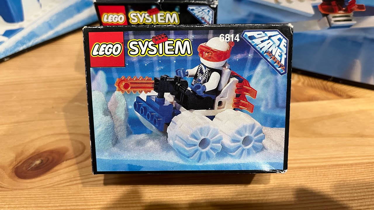 Lego 6814 z 1993 roku | Ice Tunnelator | Ice Planet 2002 | Recenzja ...