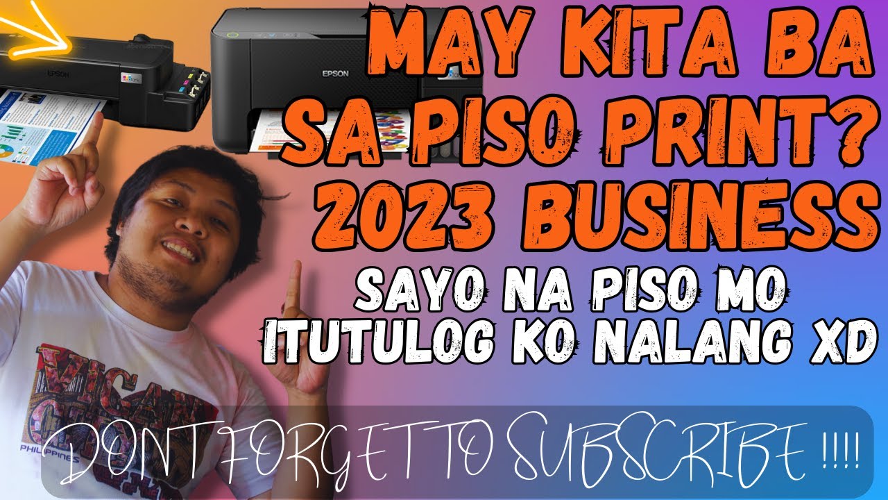 PISO PRINT BUSINESS NGAYONG 2023 MAY KIKITAIN PA BA? PANOORIN MO TO ...