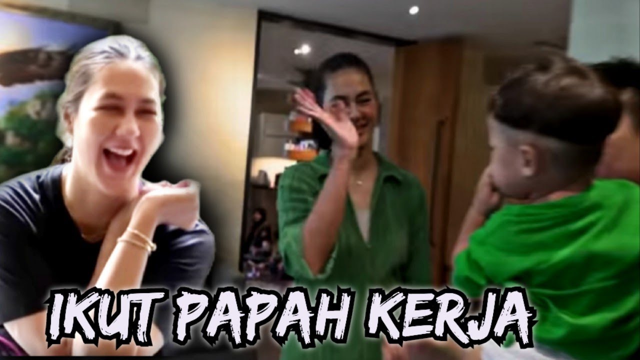 LUCU 😂‼️ DEDEK HO MAU IKUT PAPAH LERJA, SUDAH MULAI LENGKET SAMA PAPAH @galerikiano - YouTube