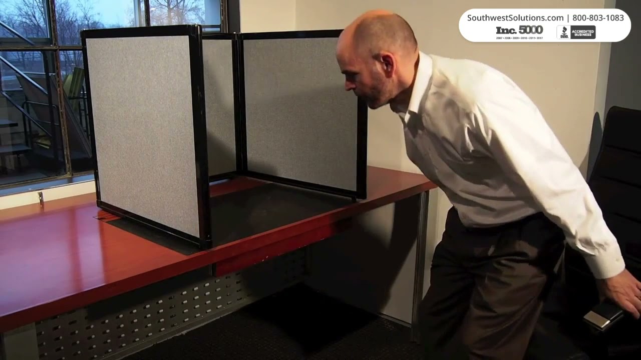 Tabletop Display: Portable Desktop Partitions for Workspace Privacy ...