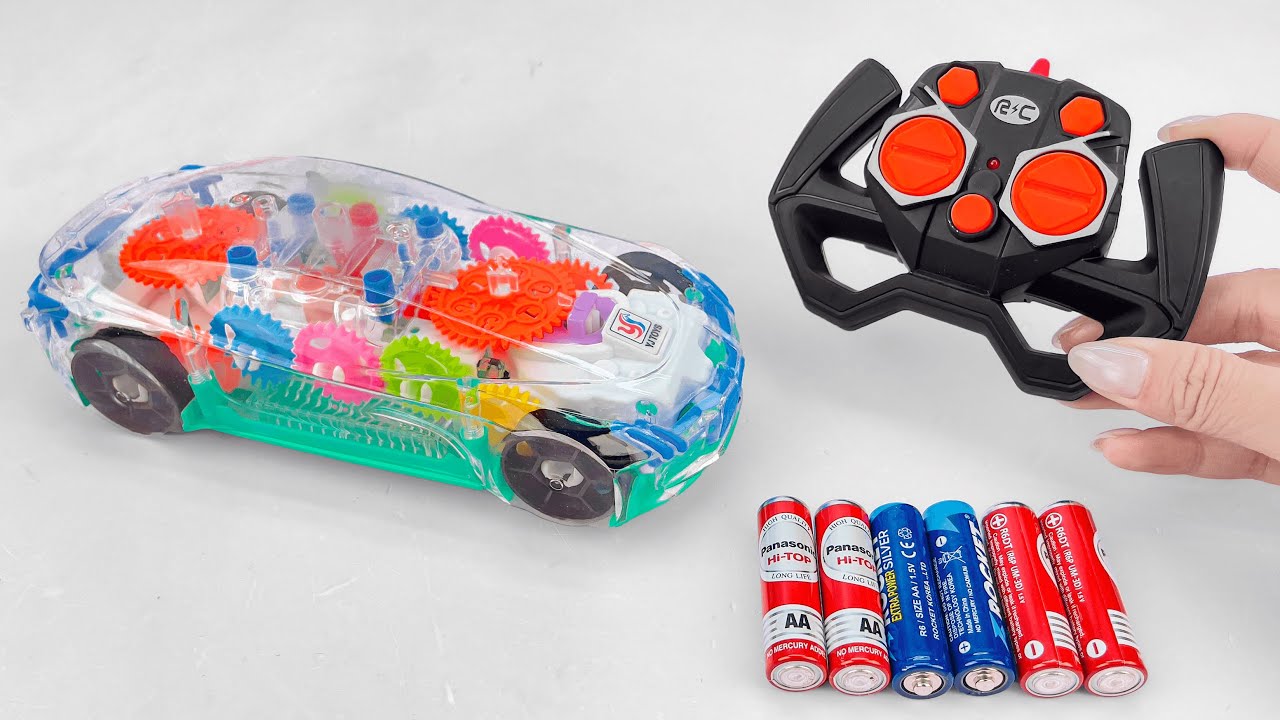 Unboxing RC Transparent Mechanical, RC Stunt Chariot, 24.Se G4p Stunt ...