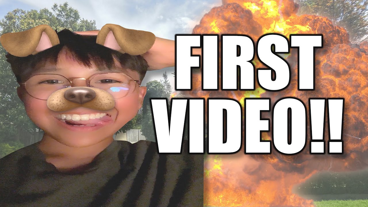 This Is My First Ever Video! (DON'T WATCH!!!) - YouTube