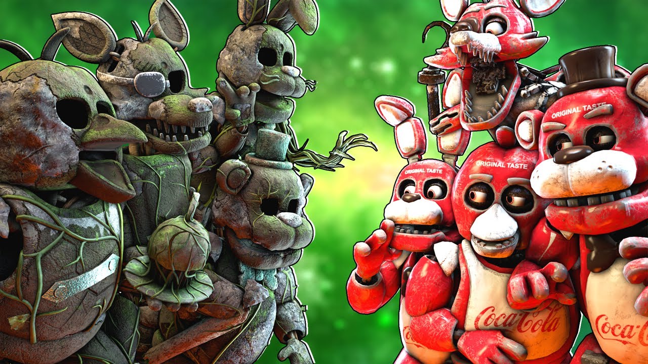 [SFM FNaF] Golem vs Coca Cola Animatronics - YouTube
