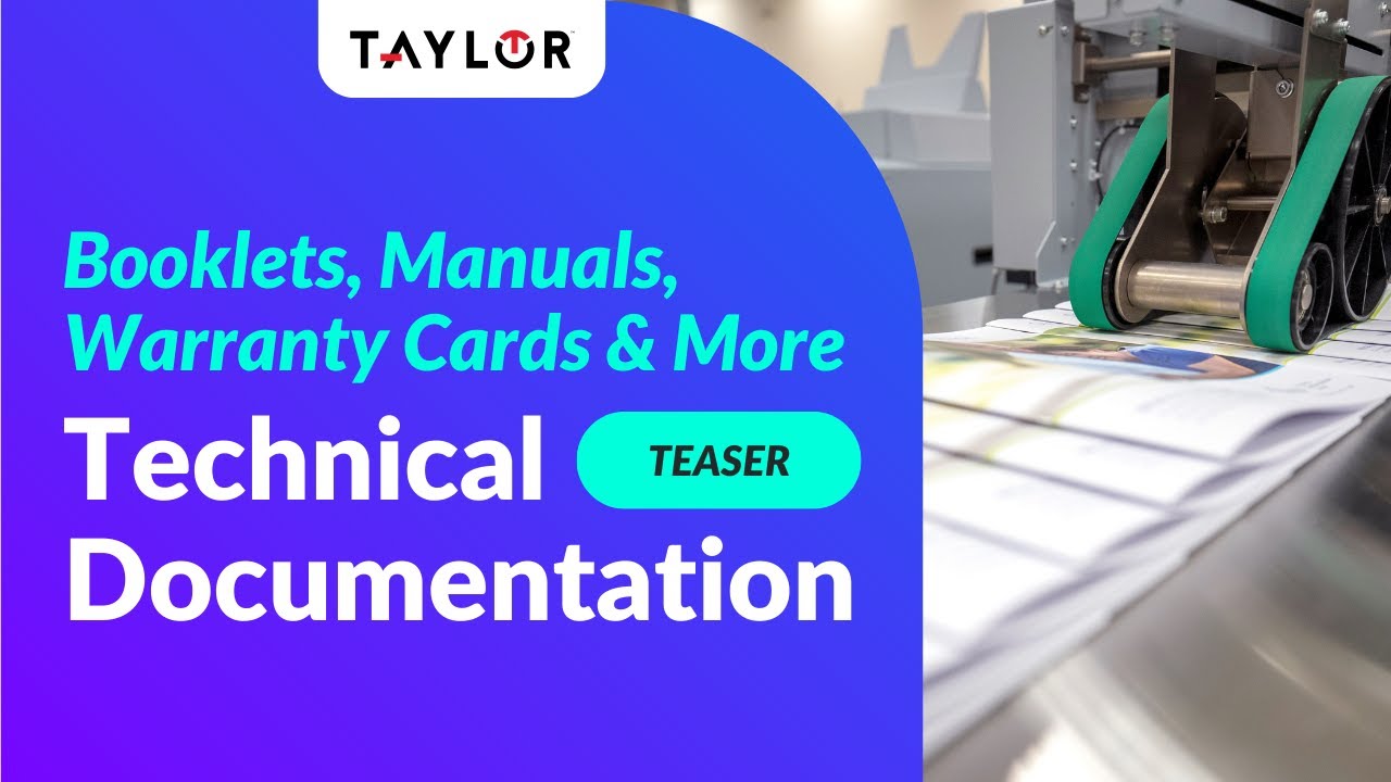 Just-In-Time Technical Documentation Teaser: Booklets, Manuals ...