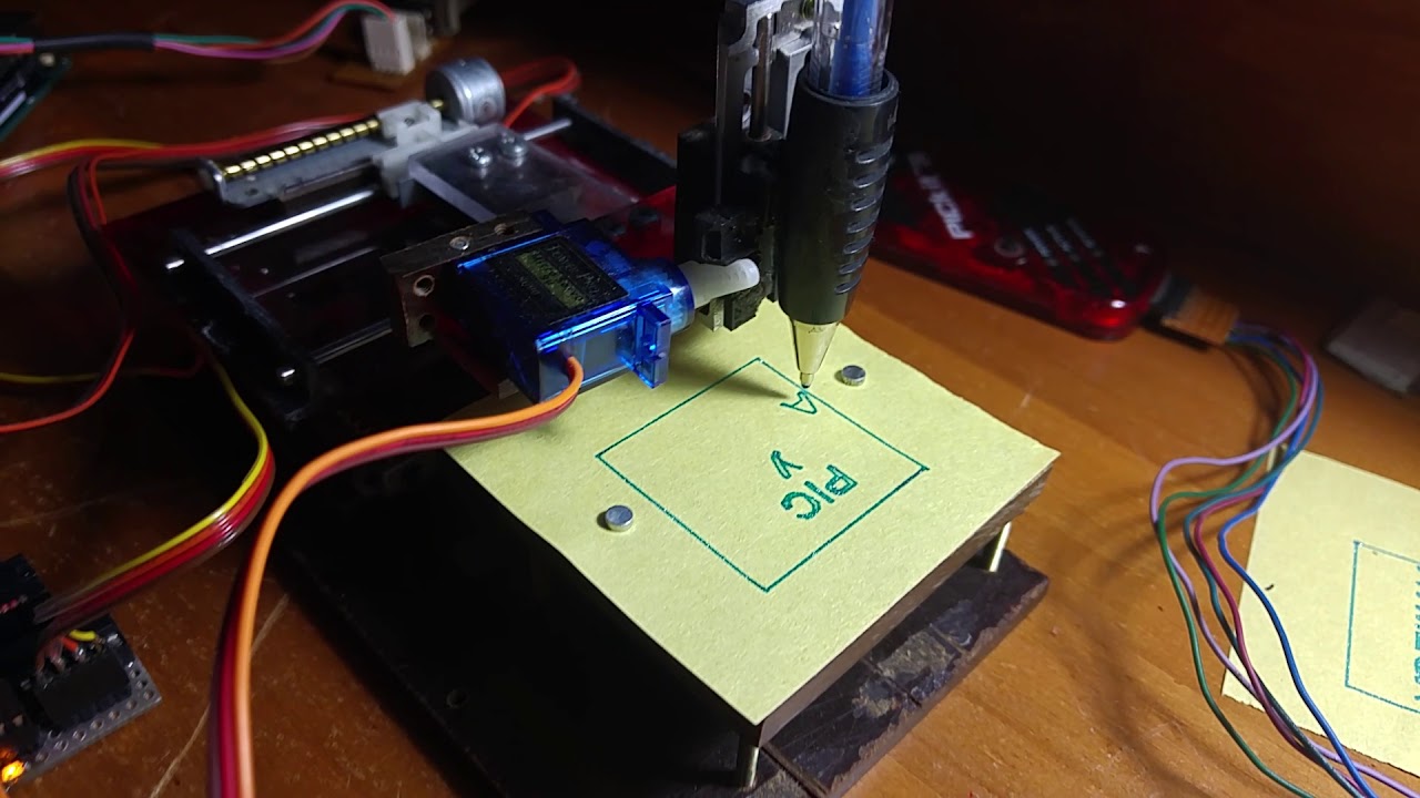 MINI CNC CON PIC Y ATMEGA328 - YouTube