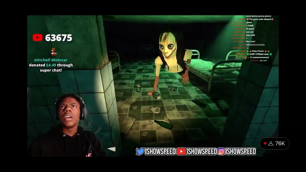 Speed playing horror game (full vid) - YouTube